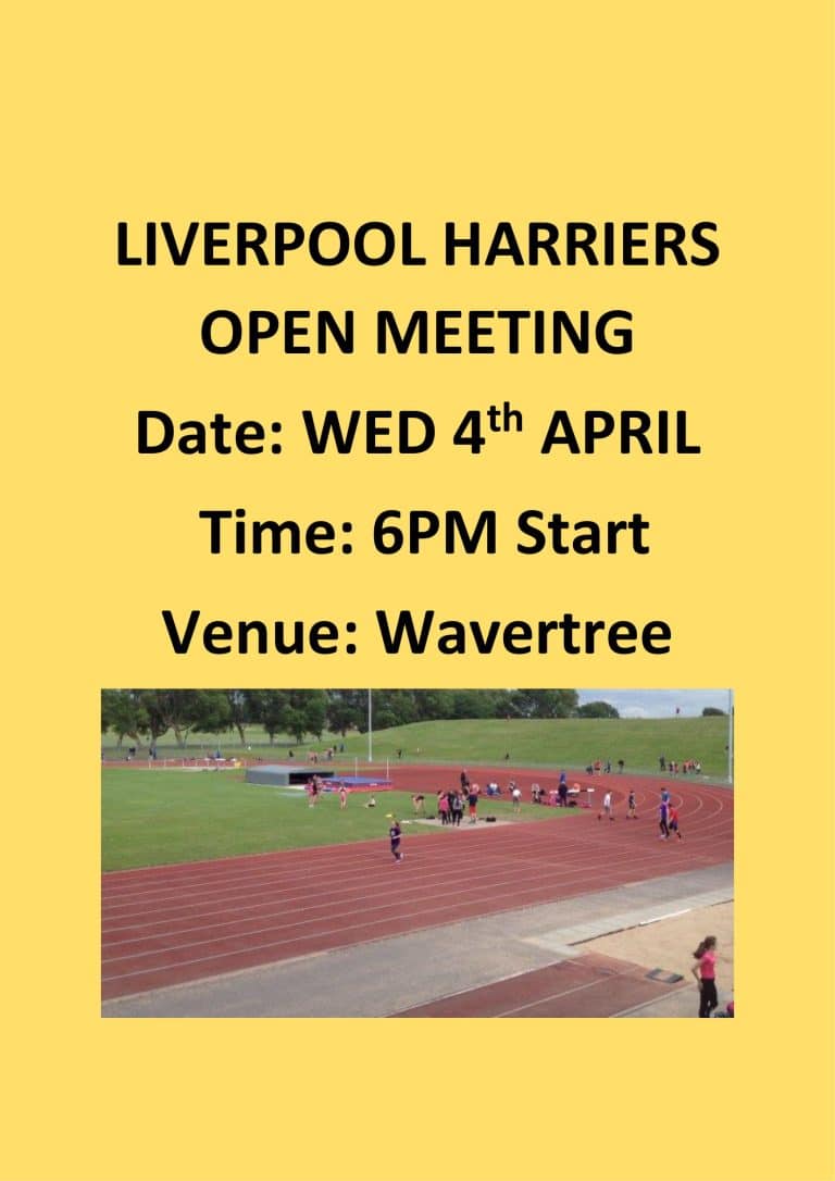 LIVERPOOL HARRIERS OPEN MEETIN1-1 - Liverpool Harriers & AC