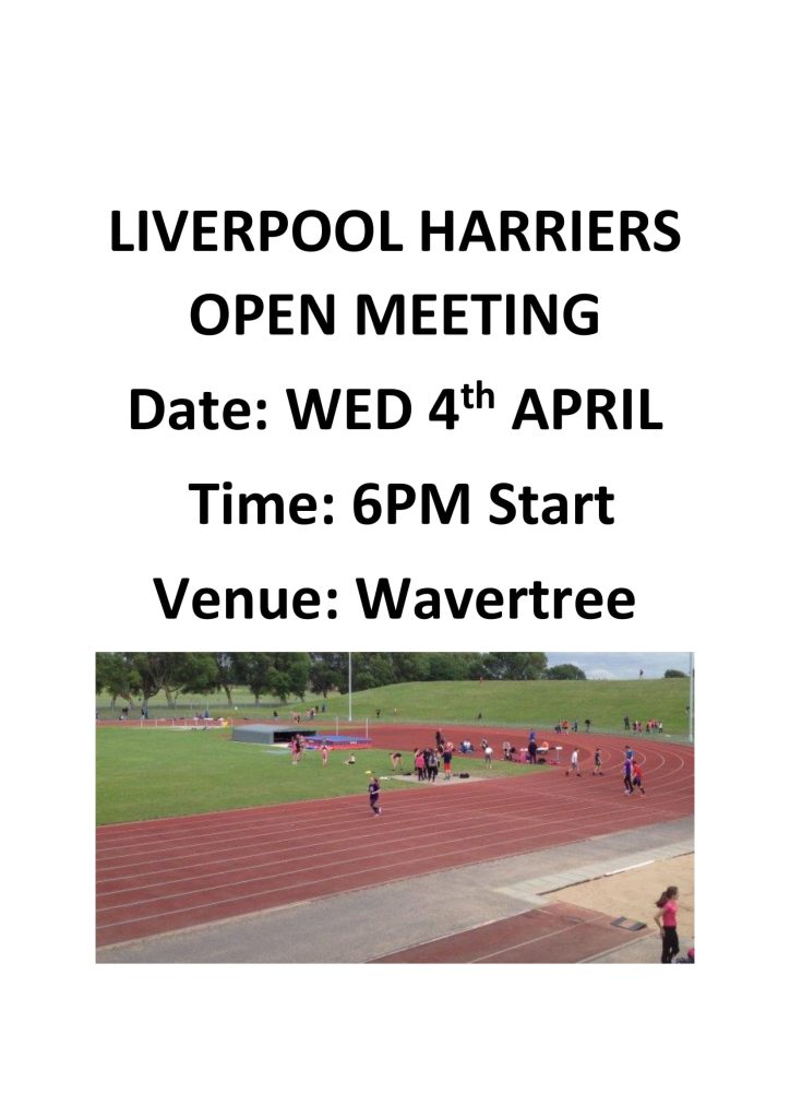 LIVERPOOL HARRIERS OPEN MEETIN2-1 - Liverpool Harriers & AC
